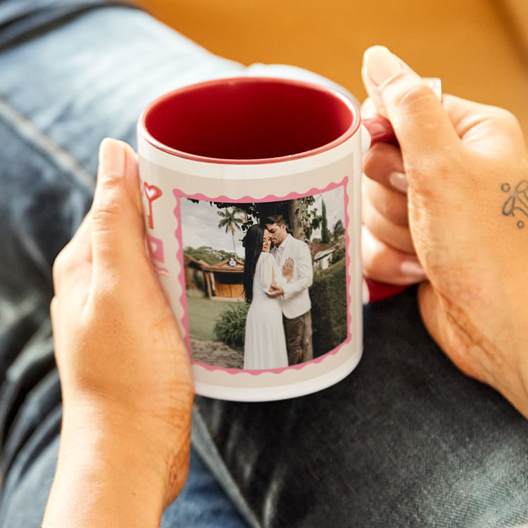 Color Inside Photo Mugs Online - Personalized Inner Color Photo Mug ...