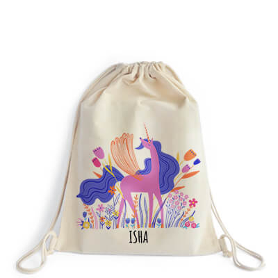 Custom Bags and Pouches with Name - Personalized Printed Bags