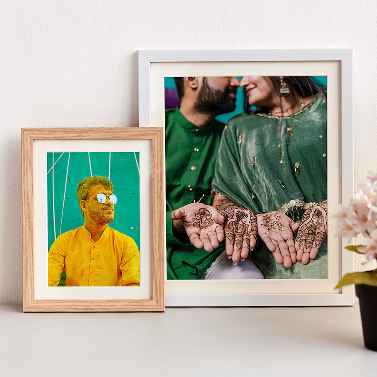 Classic Framed Prints Online - Customized Solid Colour Photo Frames ...
