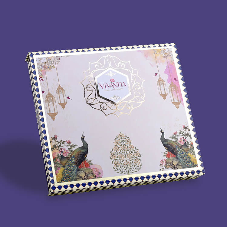 Indian Ethnic Chocolate Collection - Large Chocolate Gift Box | Zoomin