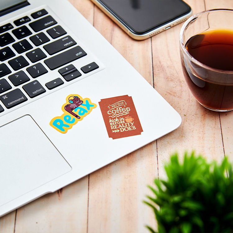 Buy Custom Laptop Stickers | Aesthetic Laptop Stickers