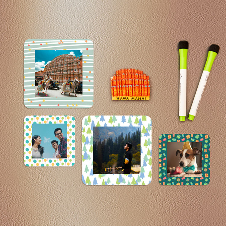 Mini Photo Magnets Online - Personalized Photo Magnets for Fridge | Zoomin