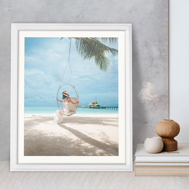 Custom Classic Achromatic Premium Photo Frame Online | Zoomin