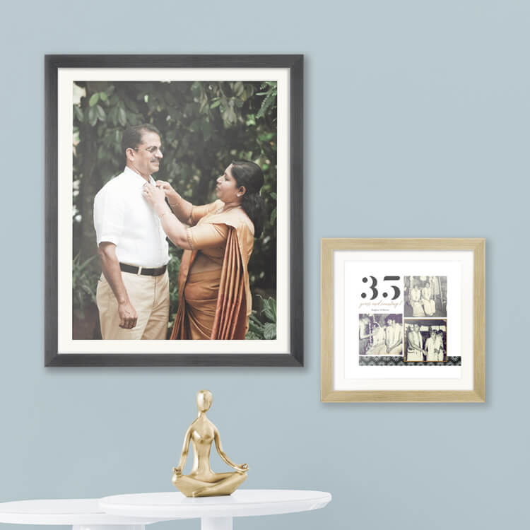 Metallic Lustre Photo Frame - Premium Photo Frames | Zoomin