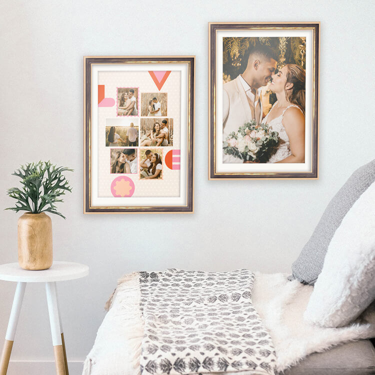 Custom Premium Modern Chestnut Photo Frame Online | Zoomin