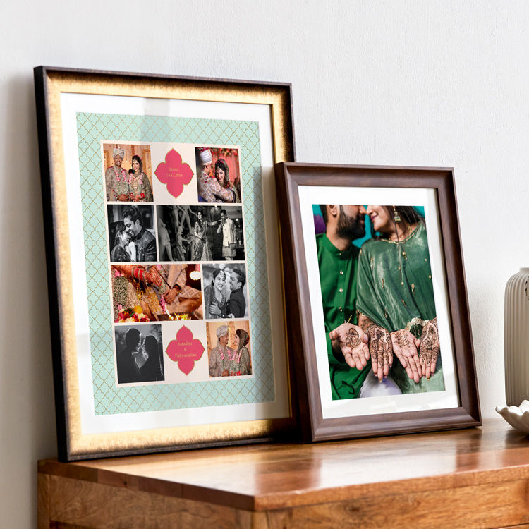 Natural Wood Framed Print | Custom Framed Prints online | Zoomin