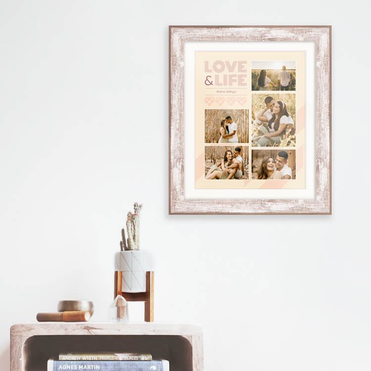 Custom Premium Rustic Vibe Photo Frame Online | Zoomin