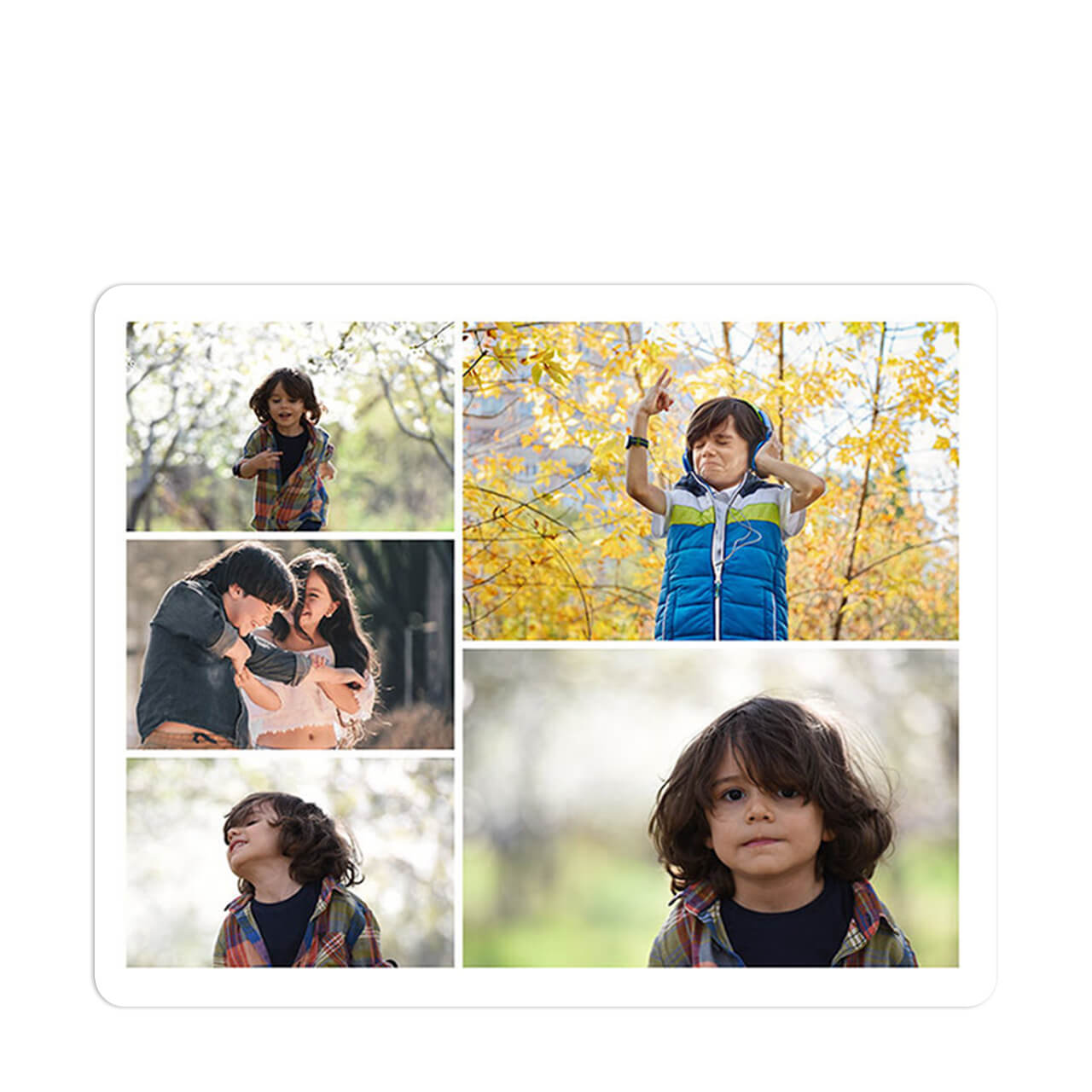 Acrylic print 6 photo Grid 4 | Zoomin