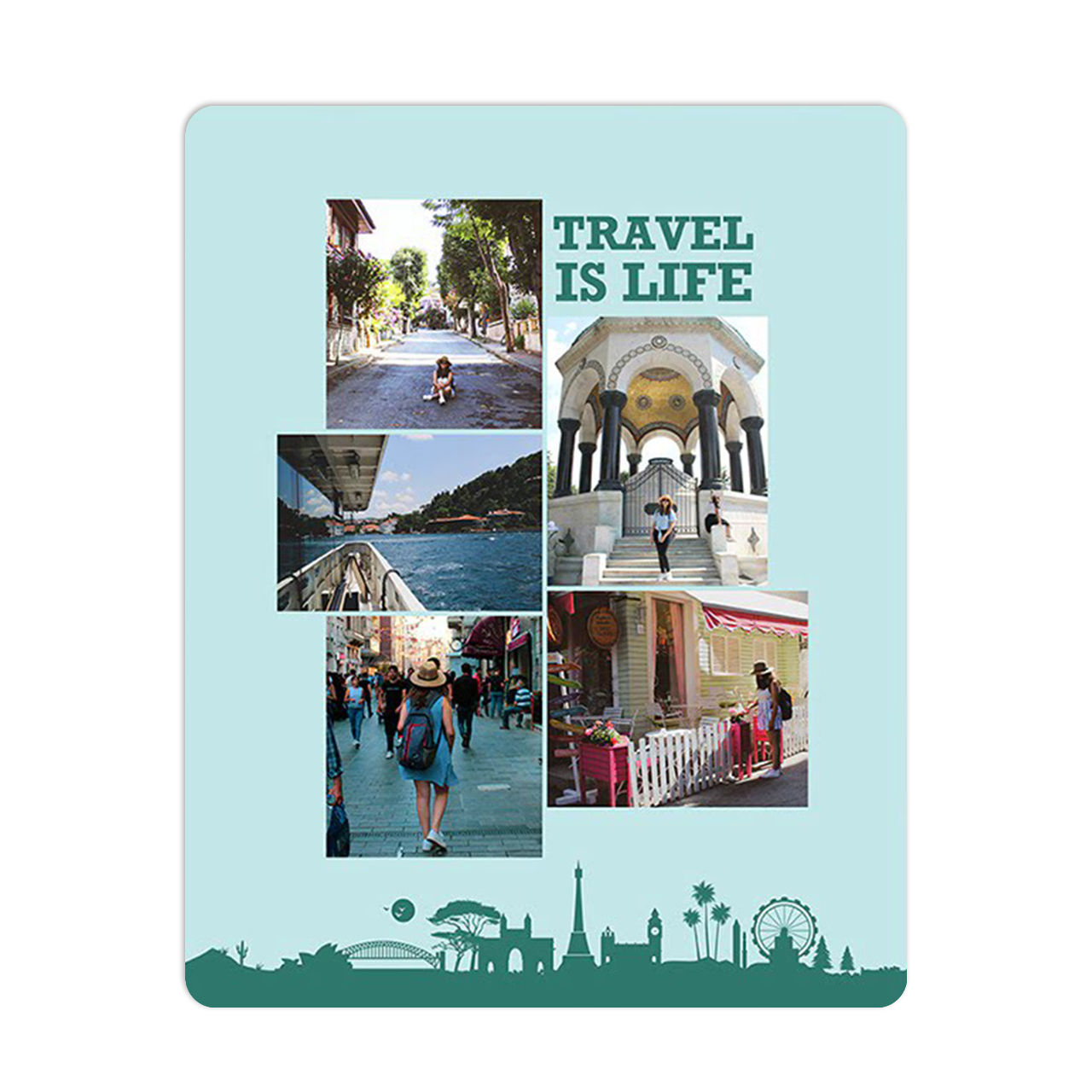 World Explorer Collage Poster | Zoomin