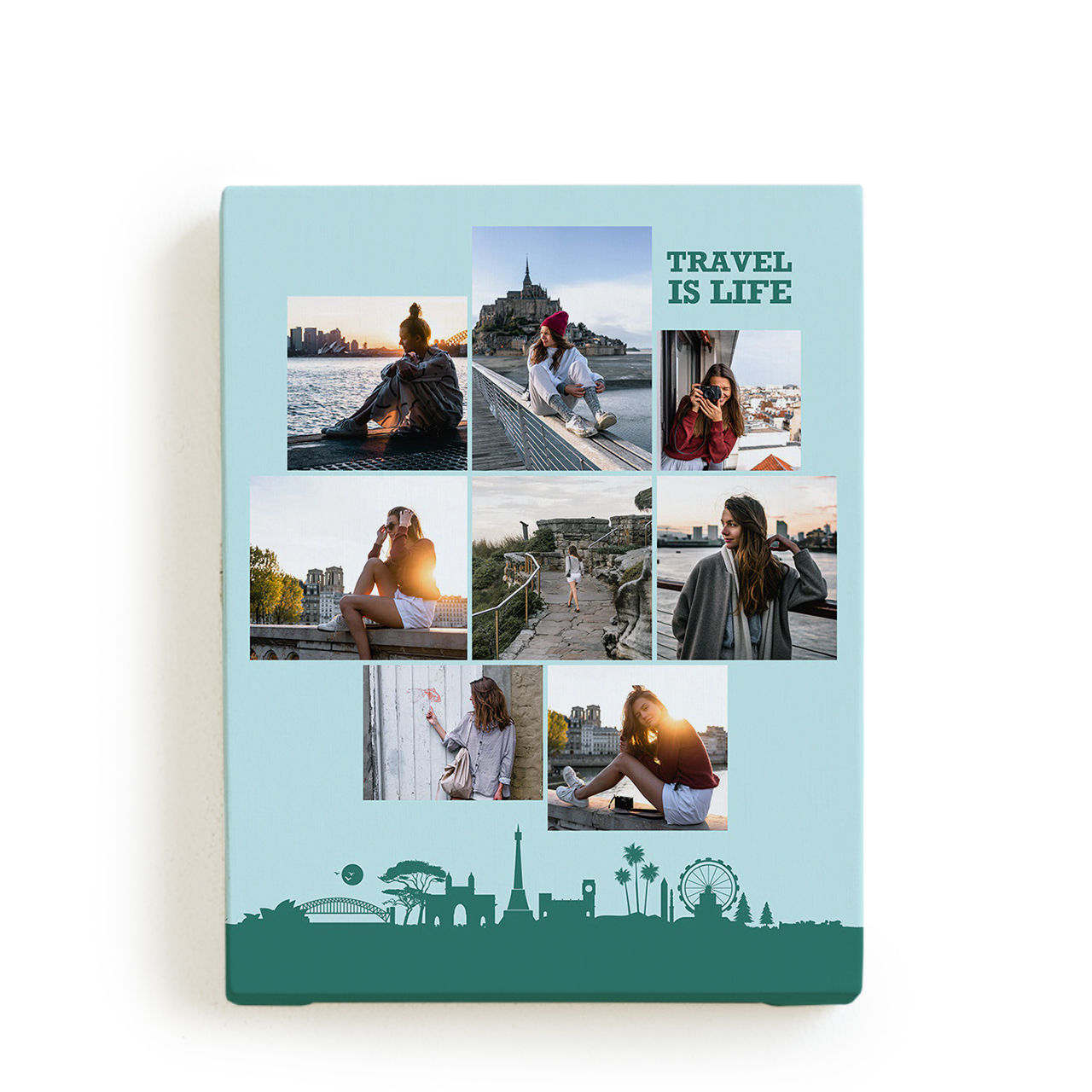 World Explorer Collage Poster | Zoomin