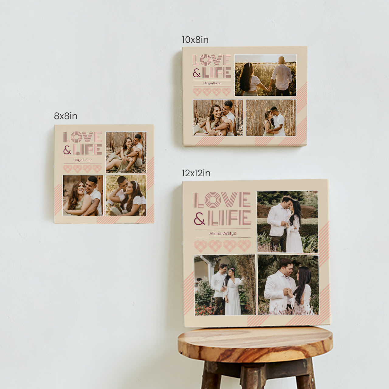 Love and Life Canvas Photo Prints | Zoomin