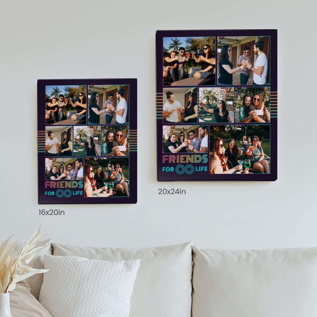 Squad Goals Canvas Photo Prints | Zoomin