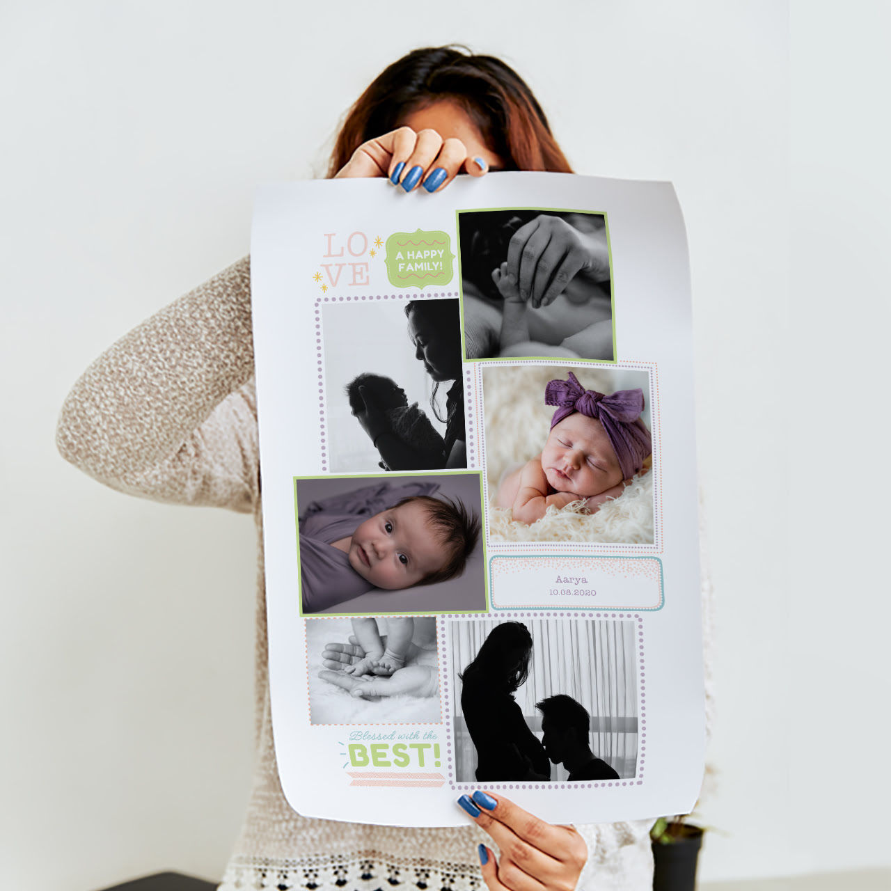 Angelic Moments Collage Poster | Zoomin