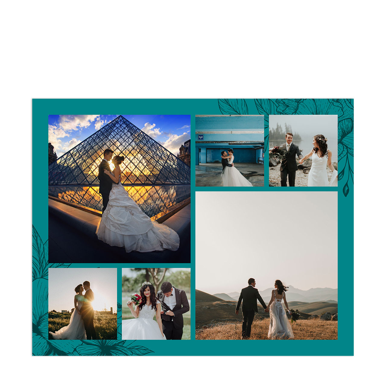 Wall Collage Poster Online - Photo Poster For Wall | Zoomin