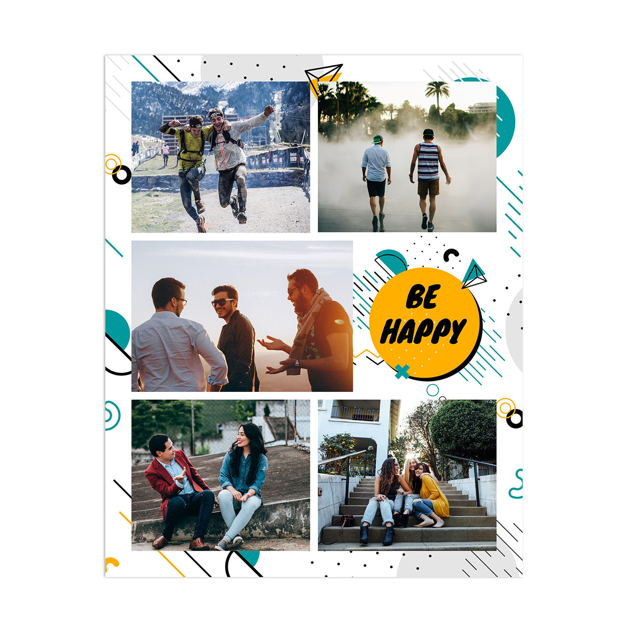Wall Collage Poster Online - Photo Poster For Wall | Zoomin
