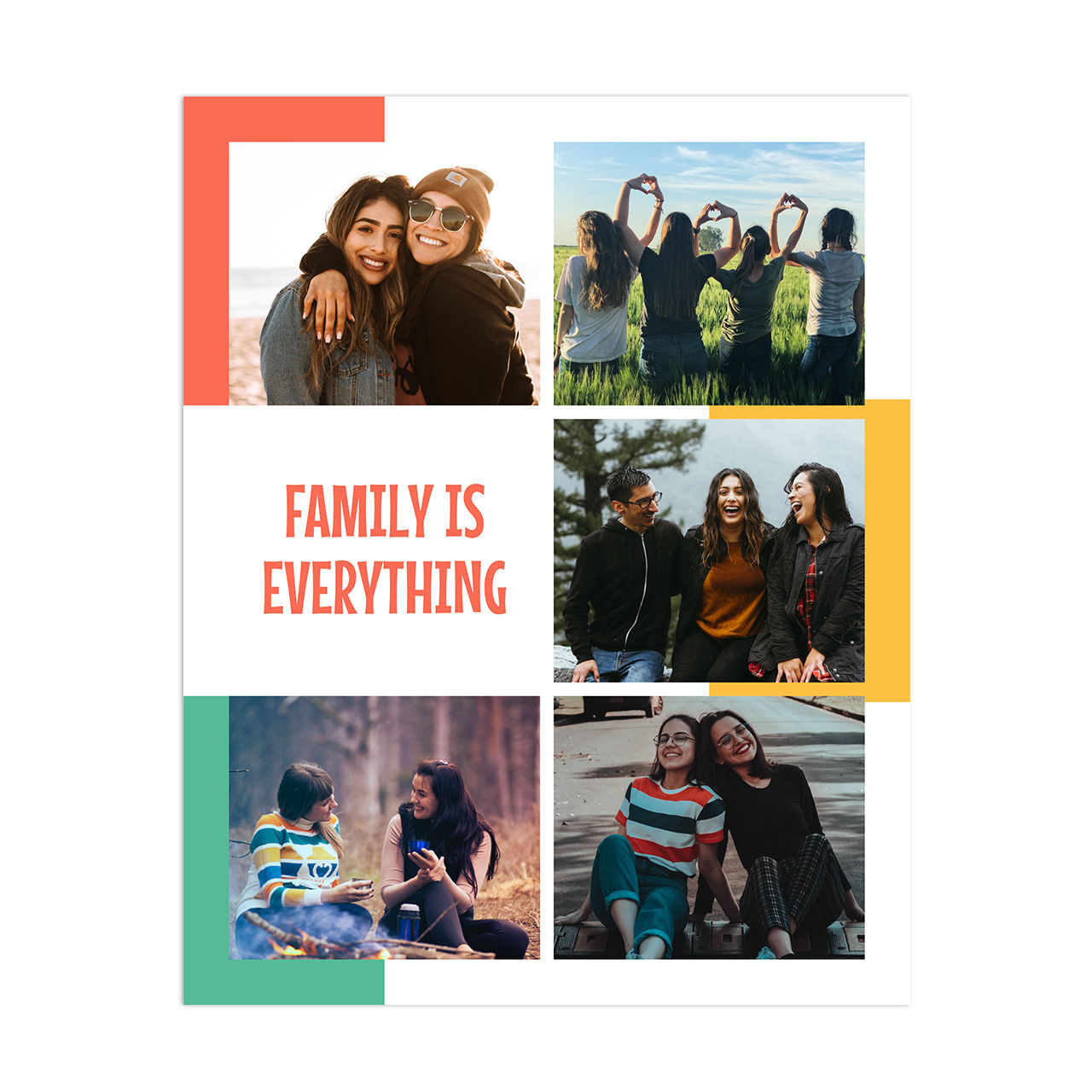 Wall Collage Poster Online - Photo Poster For Wall | Zoomin