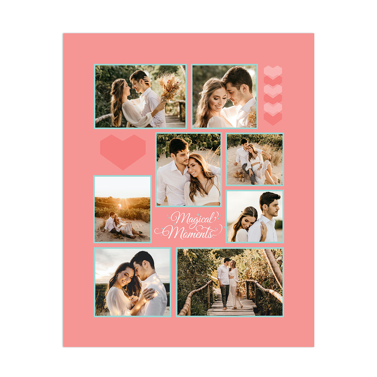 Wall Collage Poster Online - Photo Poster For Wall | Zoomin