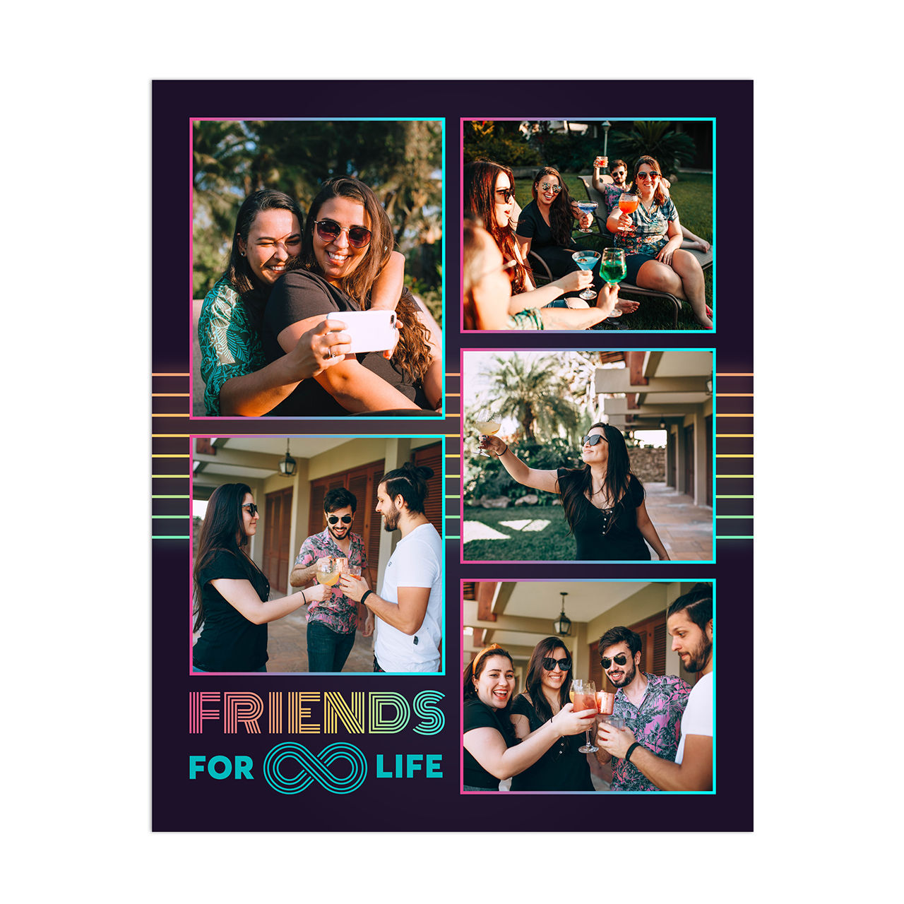 Wall Collage Poster Online - Photo Poster For Wall | Zoomin