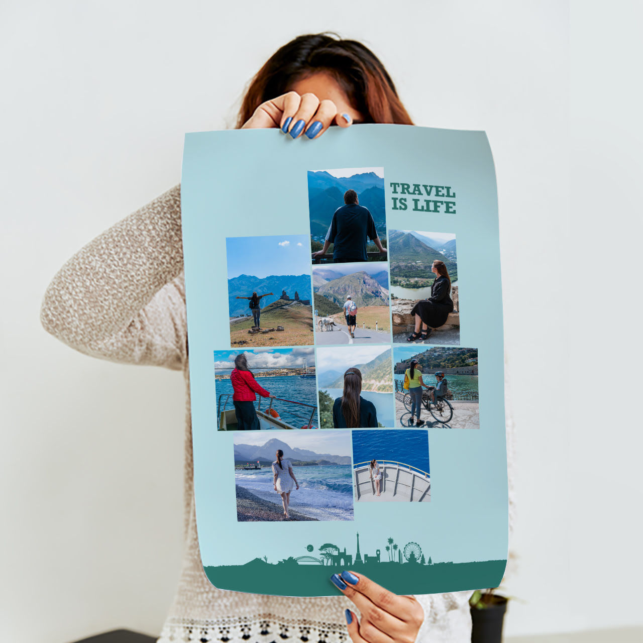 World Explorer Collage Poster | Zoomin