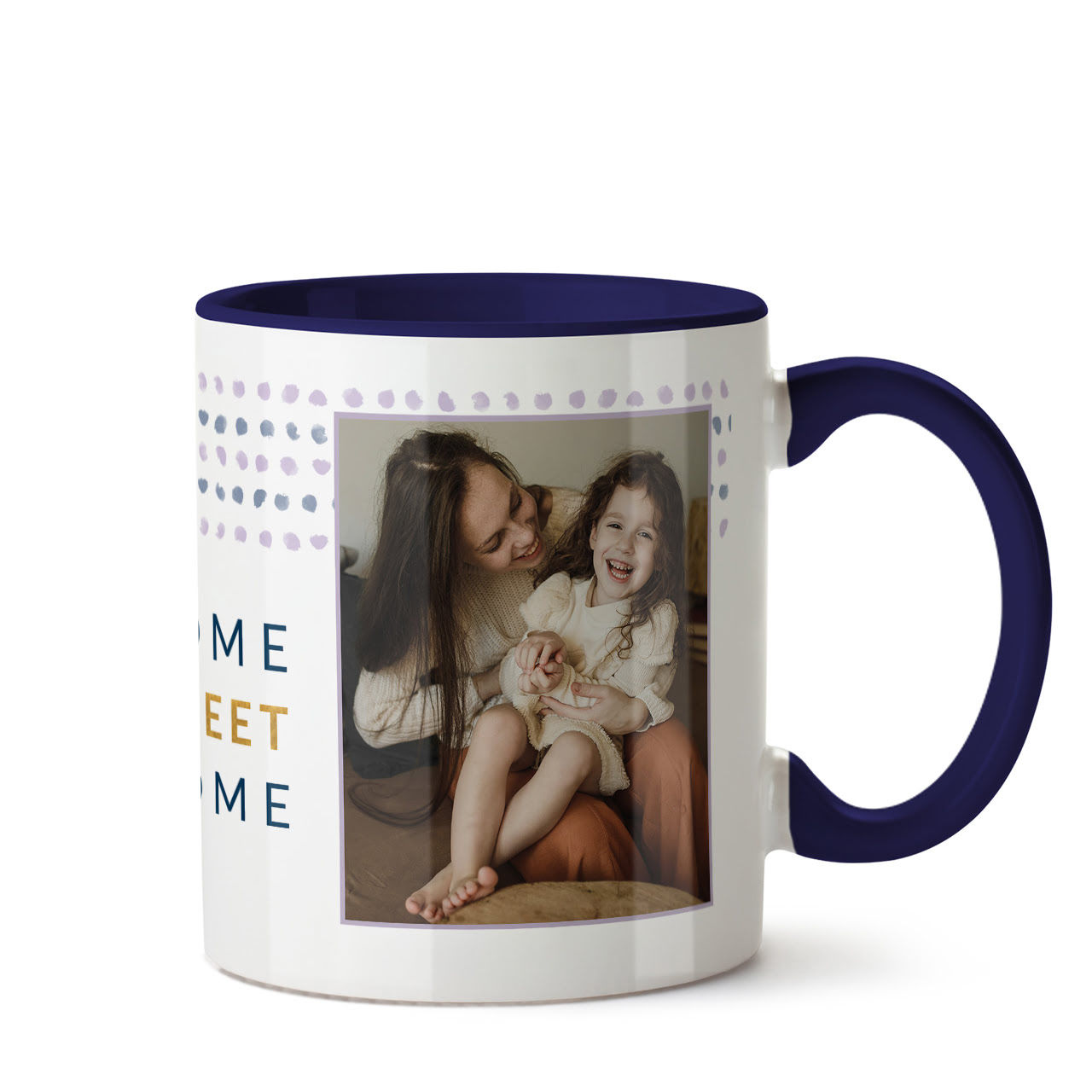Personalized Inside Color Mugs - Inner Color Photo Mug