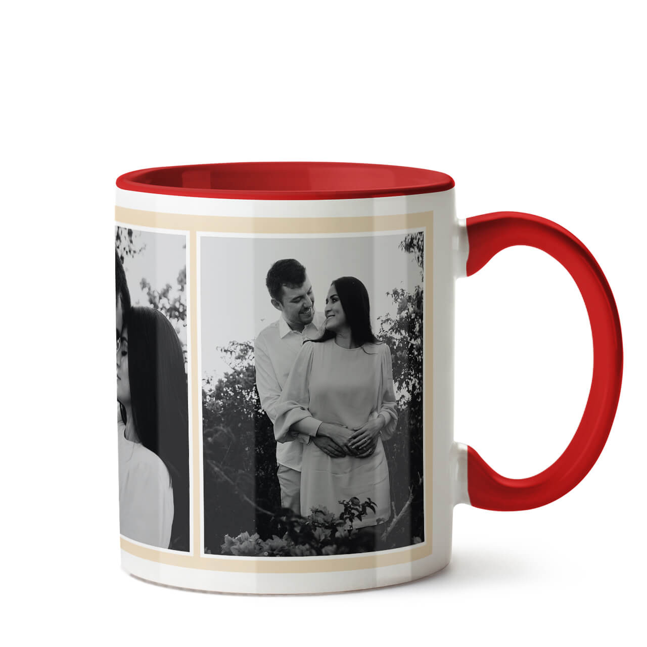 Personalized Inside Color Mugs - Inner Color Photo Mug