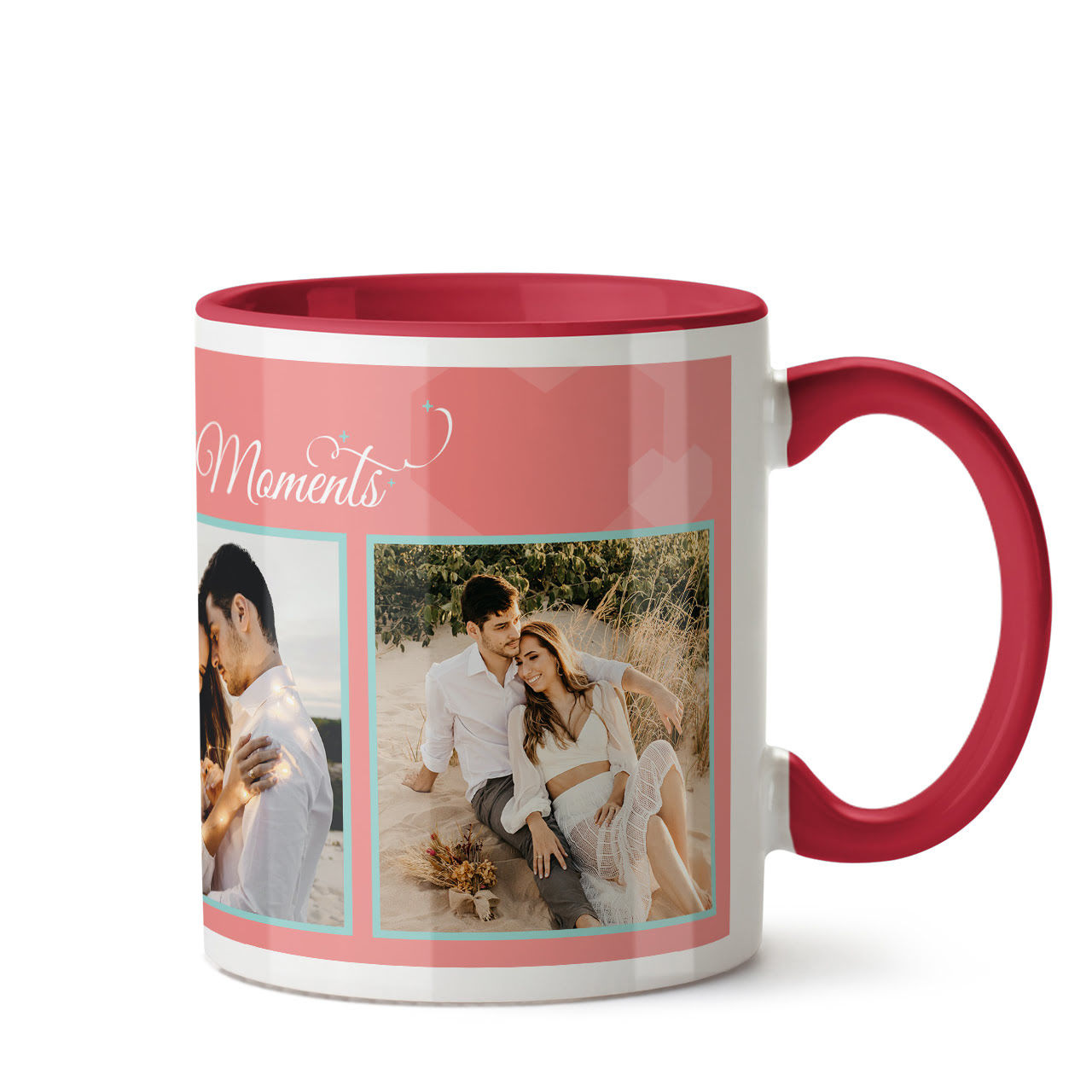 Personalized Inside Color Mugs - Inner Color Photo Mug