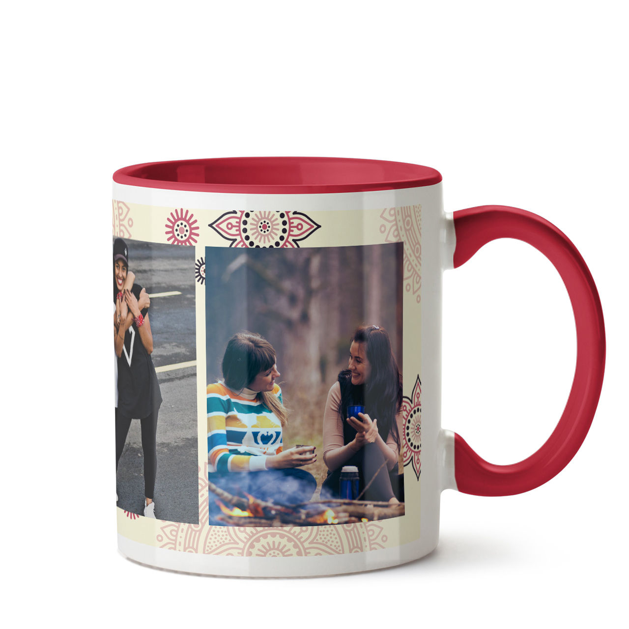 Personalized Inside Color Mugs - Inner Color Photo Mug