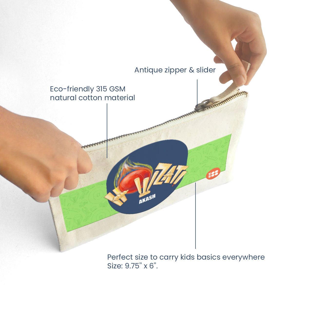 Cricket Buzz Kids Pouch | Zoomin