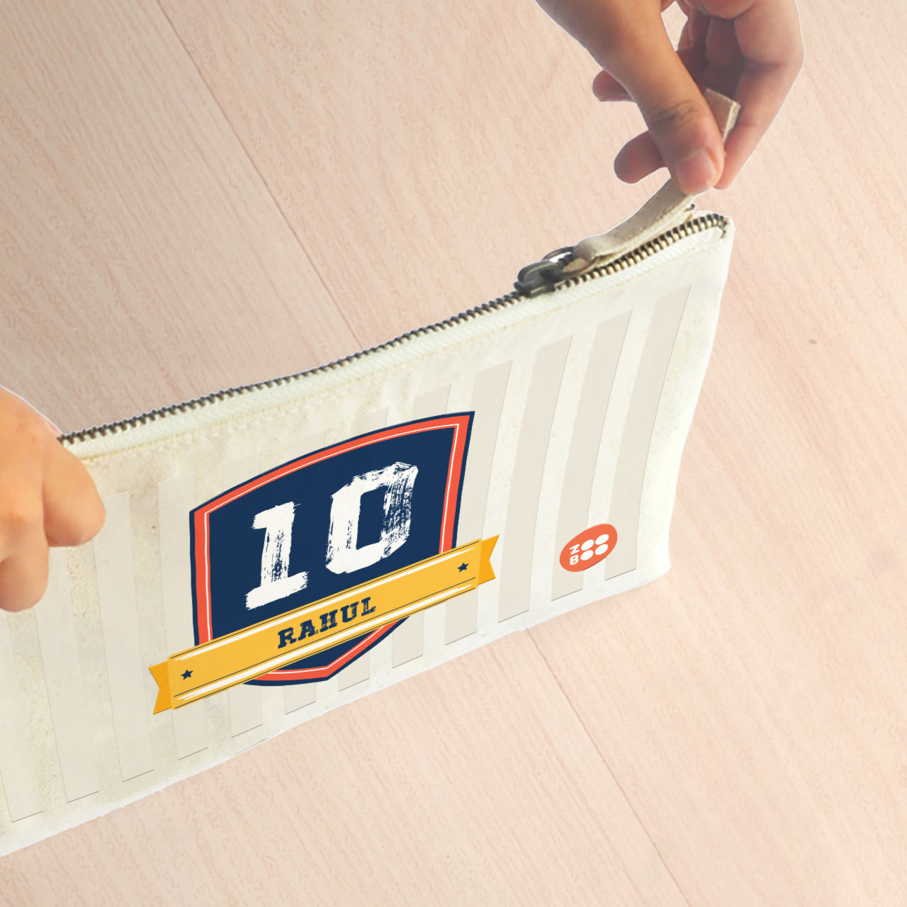 Jersey Number Kids Pouch | Zoomin