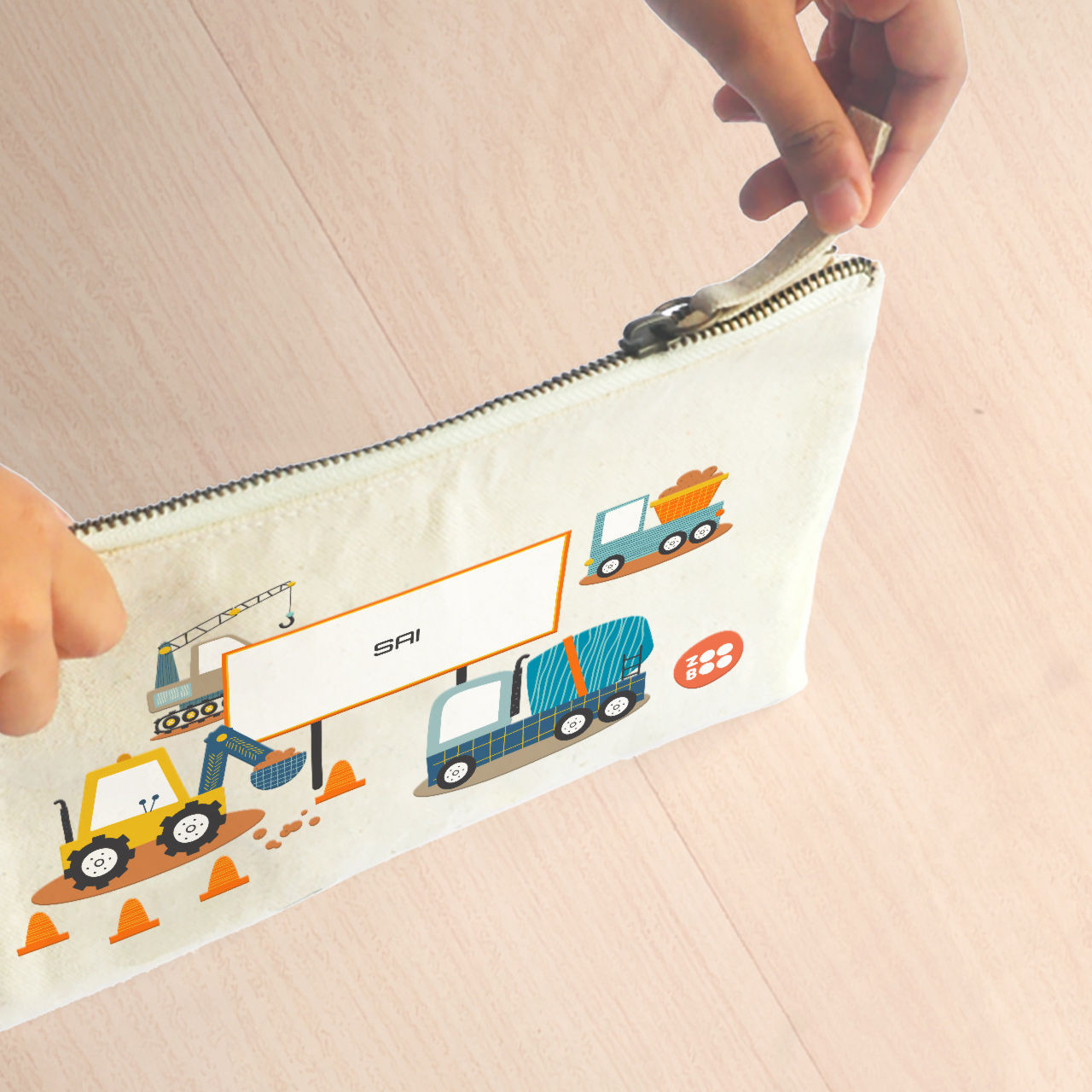 Let's Build Kids Pouch | Zoomin