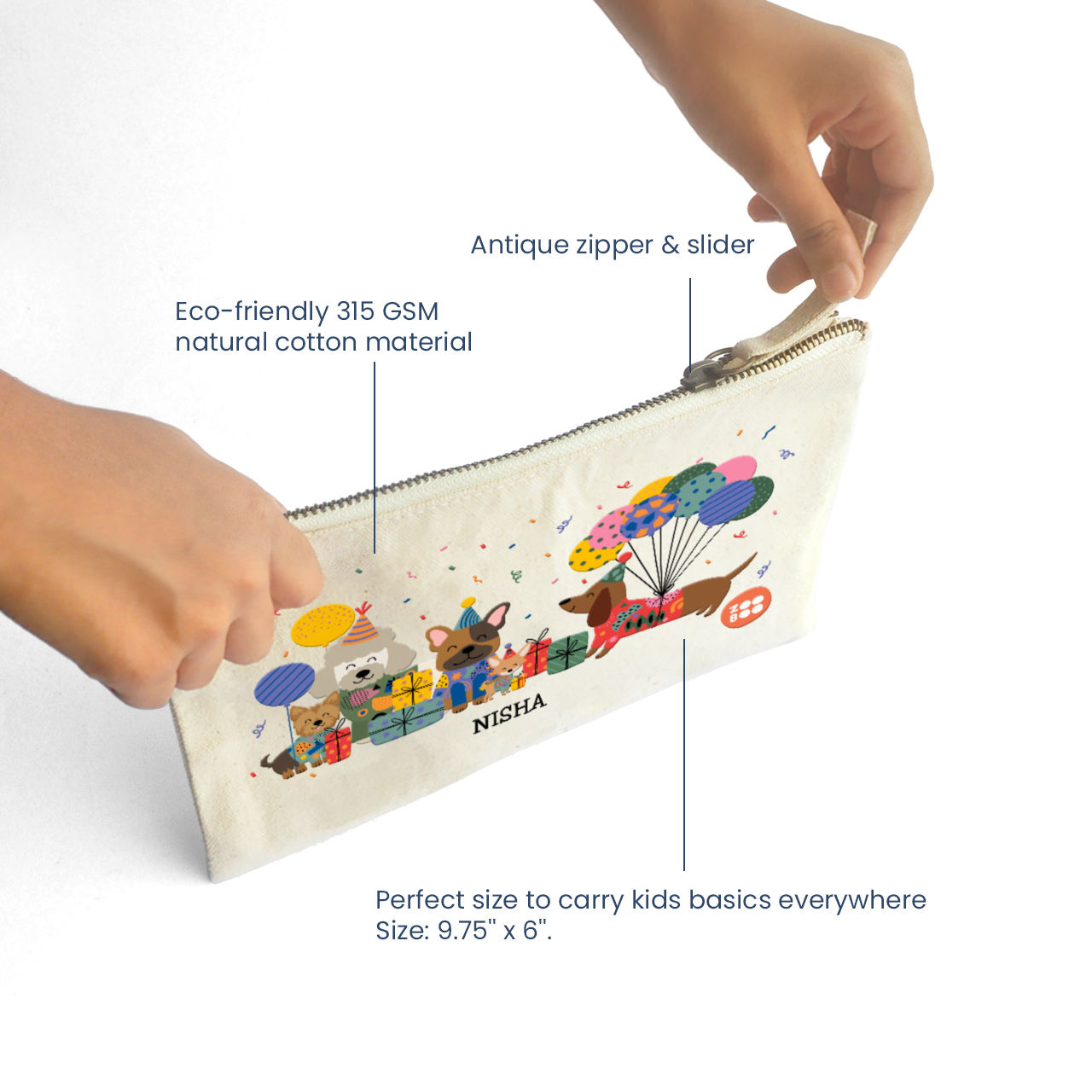 Paw Party Kids Pouch | Zoomin