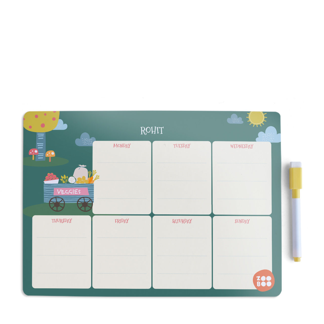 Buy Custom Kids Meal Planner 2024 - Personalized Meal Solutions