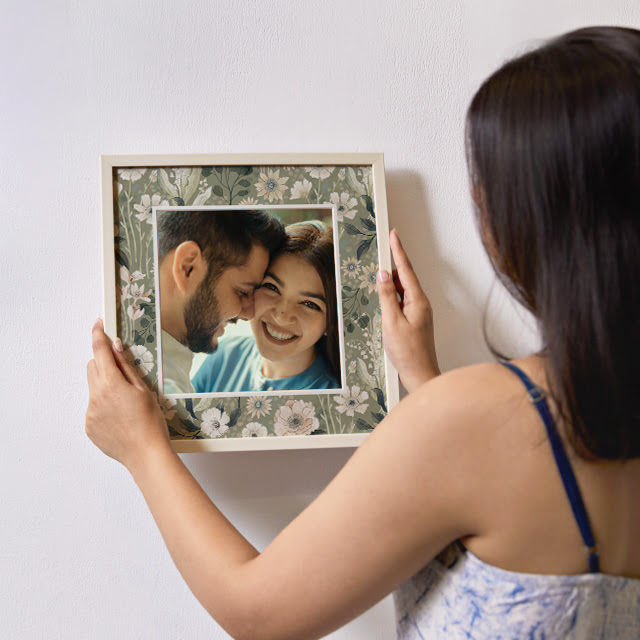 Sage Designer Mat Photo Frames | Zoomin