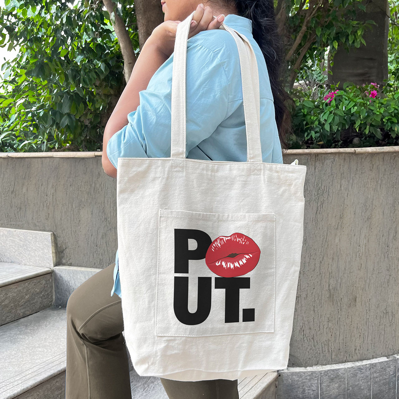 Pout Designer Tote Bags | Zoomin