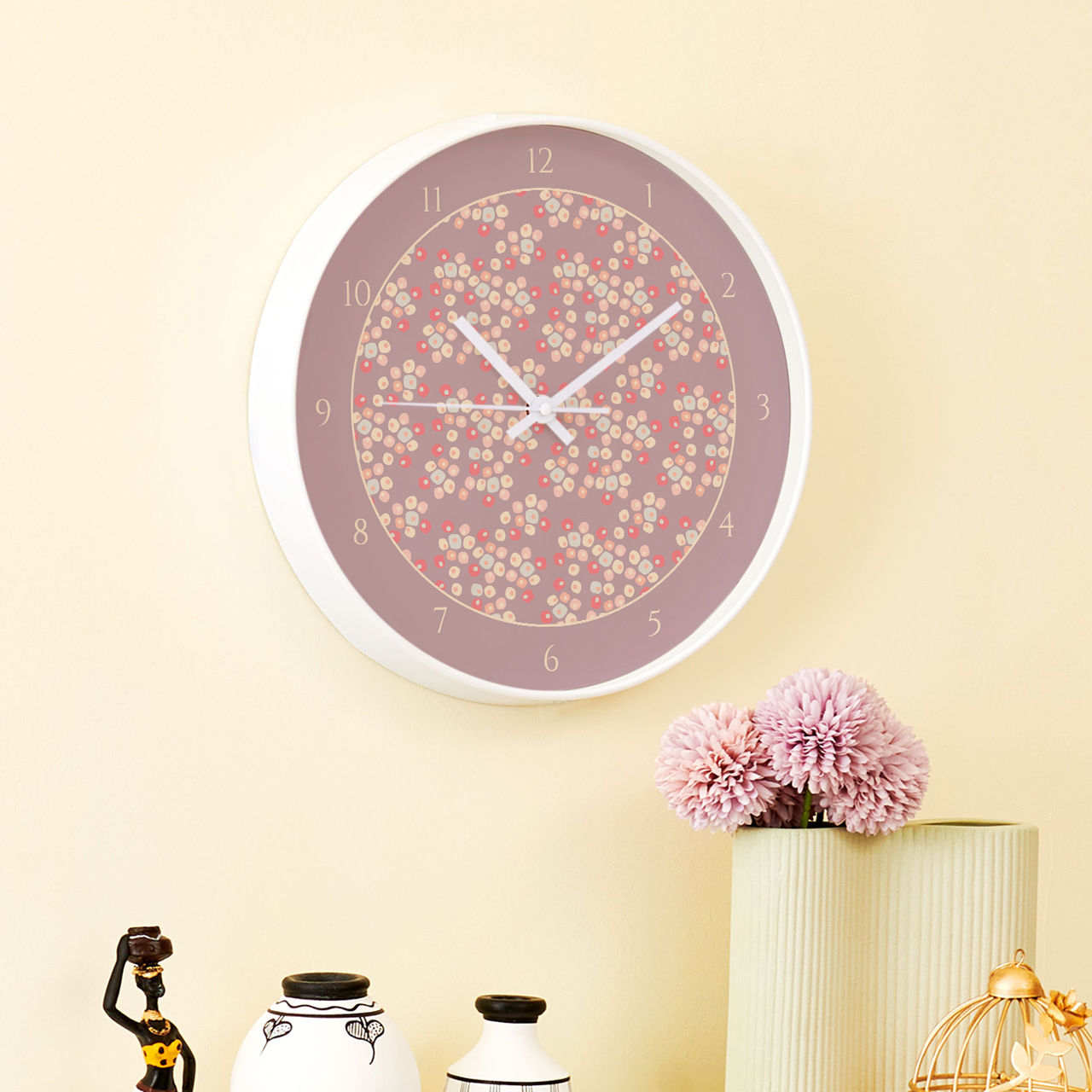 Amethyst Designer Wall Clocks | Zoomin