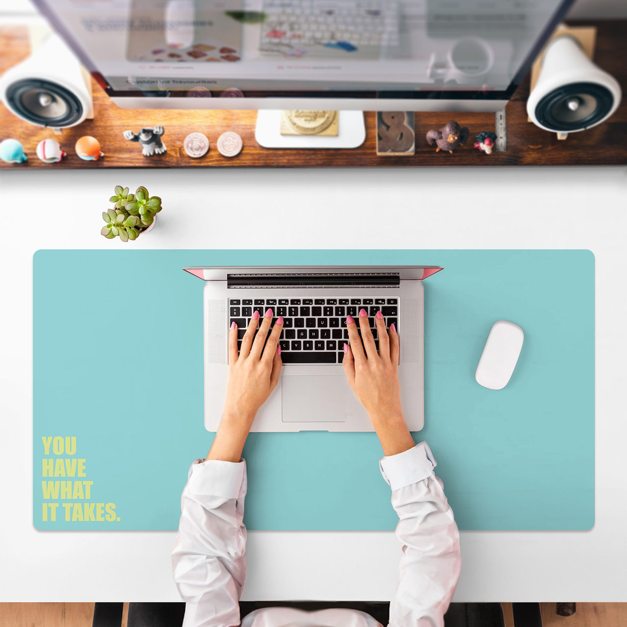 Desk Mats and Pads Light Blue | Zoomin