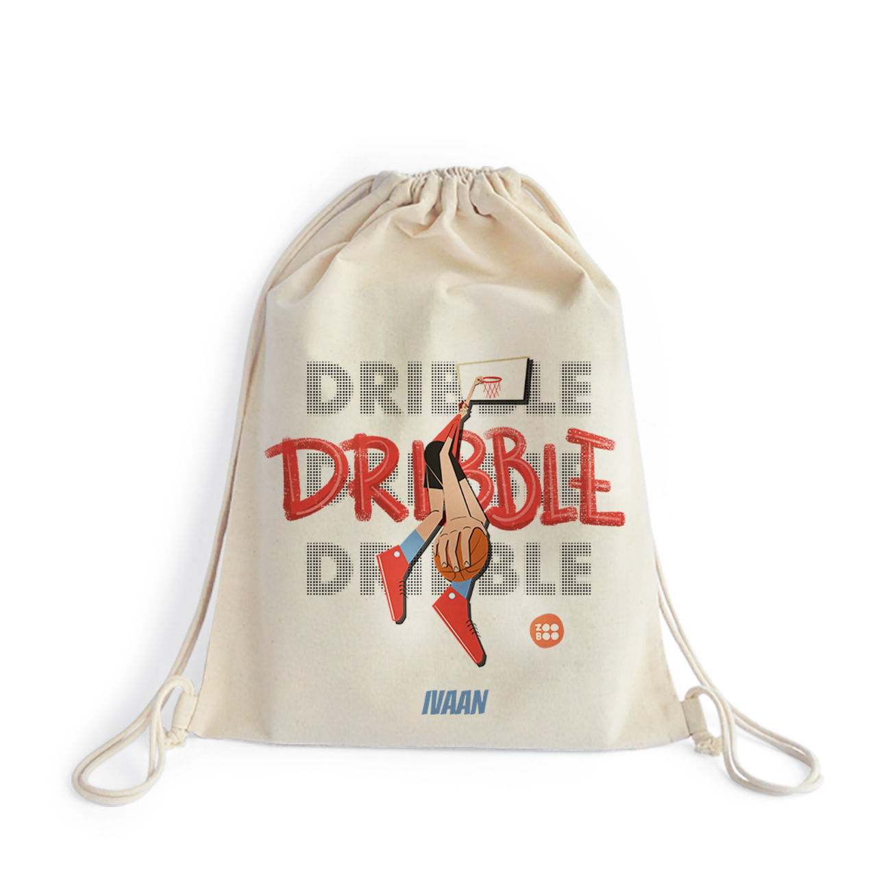 Personalized Drawstring Bag - Custom Drawstring Pouch Online | Zoomin