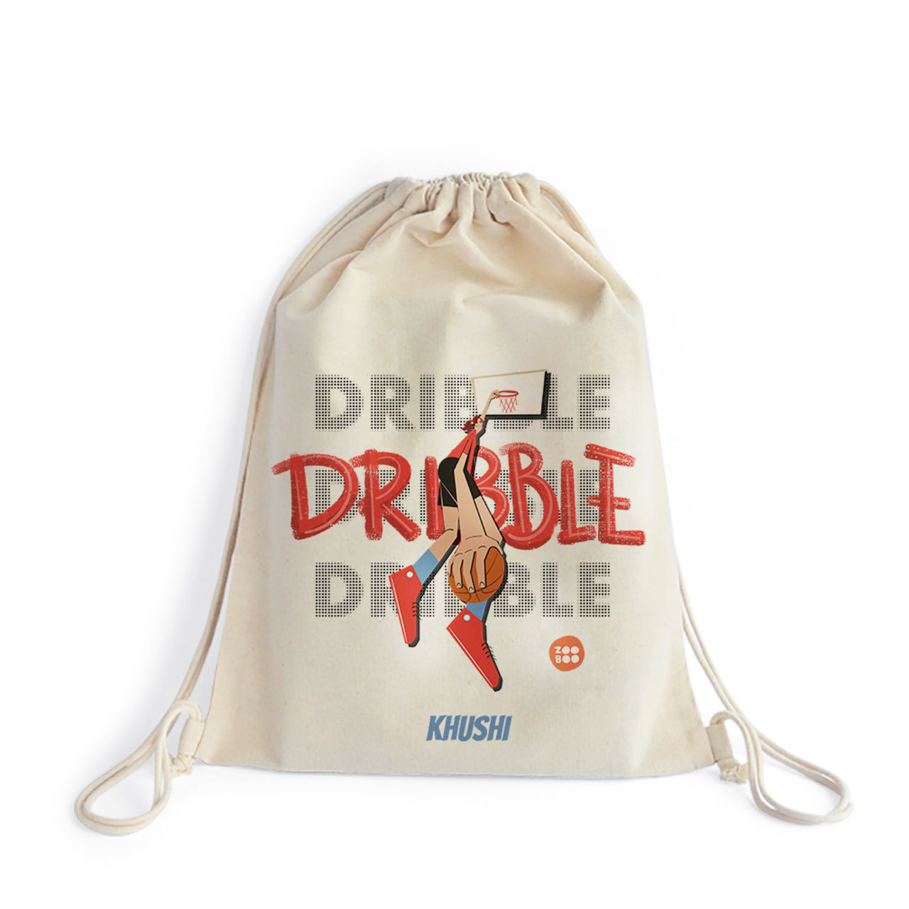 Personalized Drawstring Bag - Custom Drawstring Pouch Online | Zoomin
