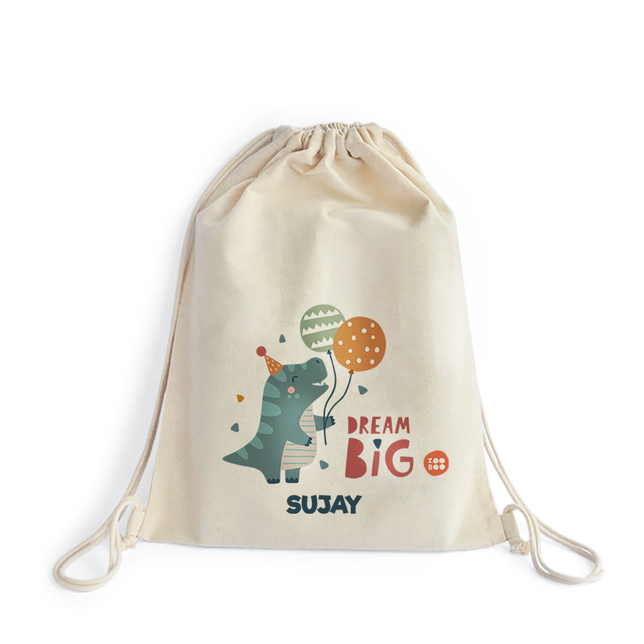 Personalized Drawstring Bag - Custom Drawstring Pouch Online | Zoomin