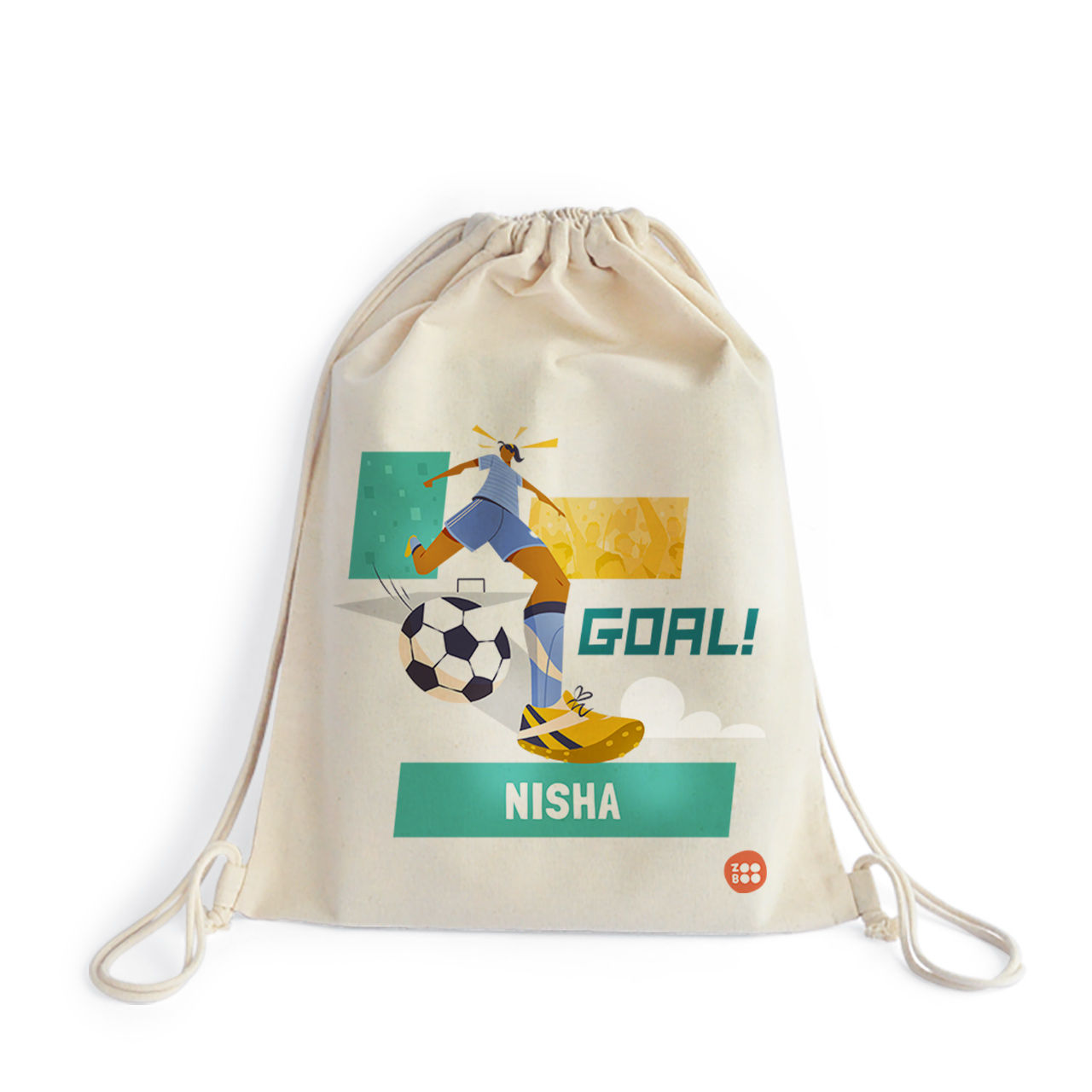 Personalized Drawstring Bag - Custom Drawstring Pouch Online | Zoomin