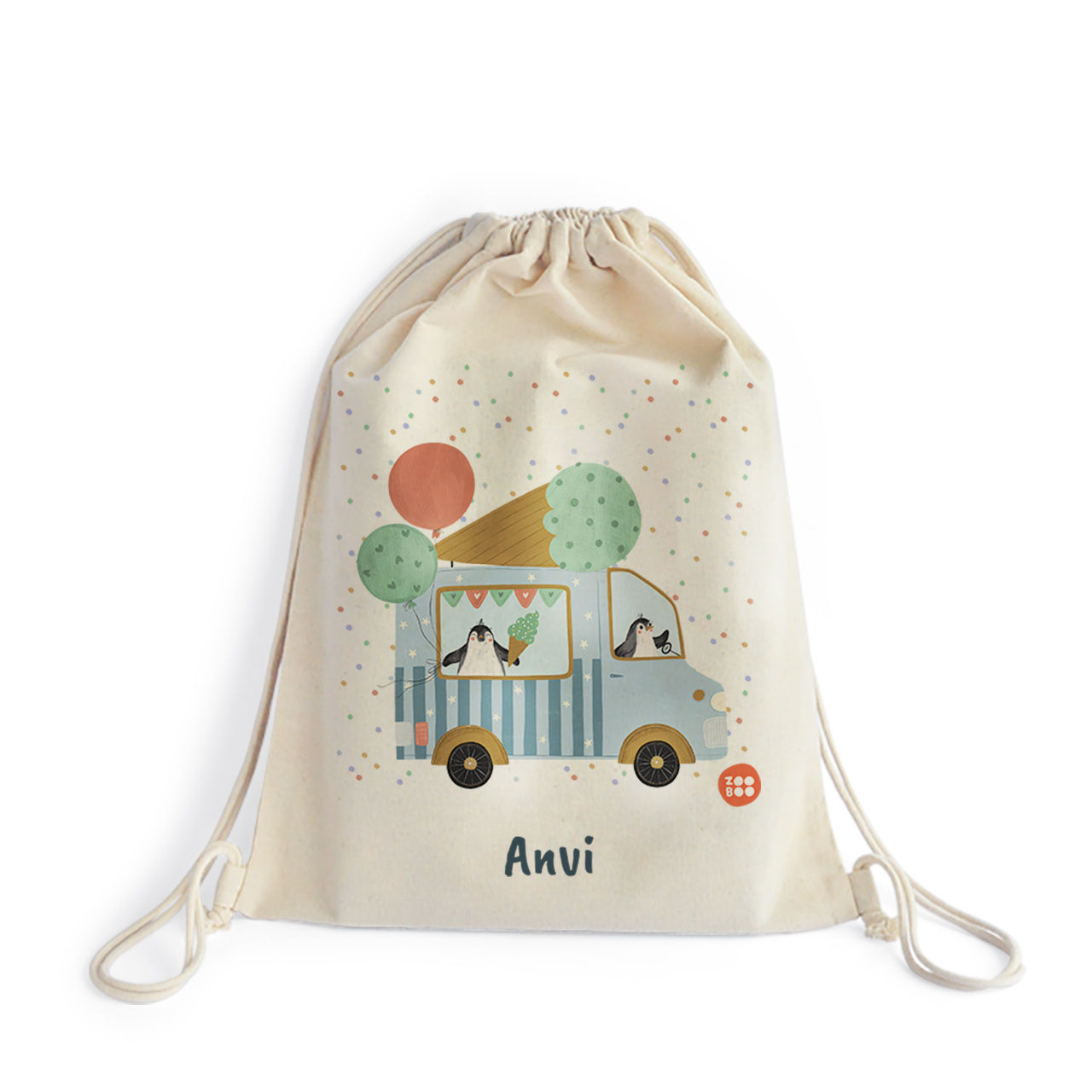 Personalized Drawstring Bag - Custom Drawstring Pouch Online | Zoomin