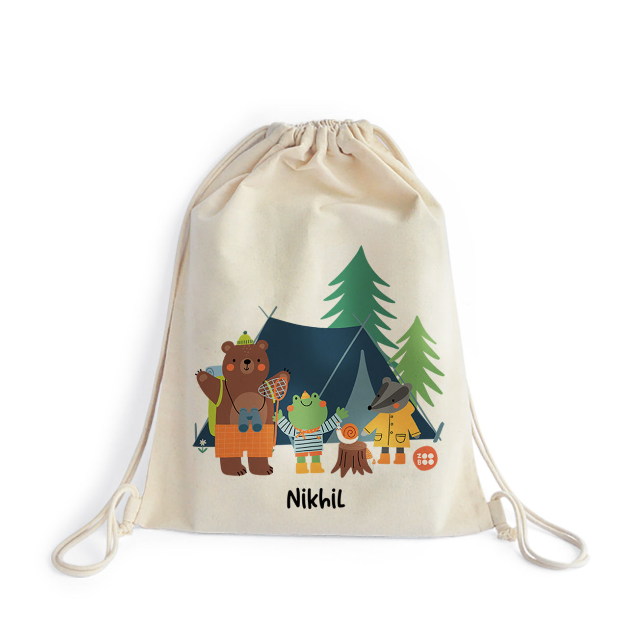 Personalized Drawstring Bag - Custom Drawstring Pouch Online | Zoomin