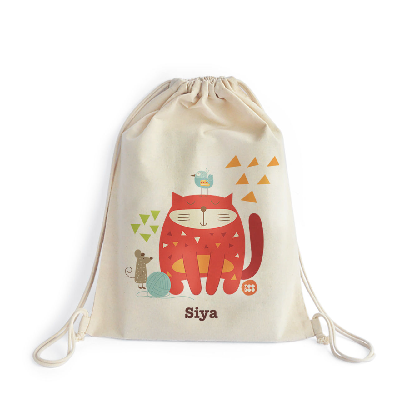 Personalized Drawstring Bag - Custom Drawstring Pouch Online | Zoomin