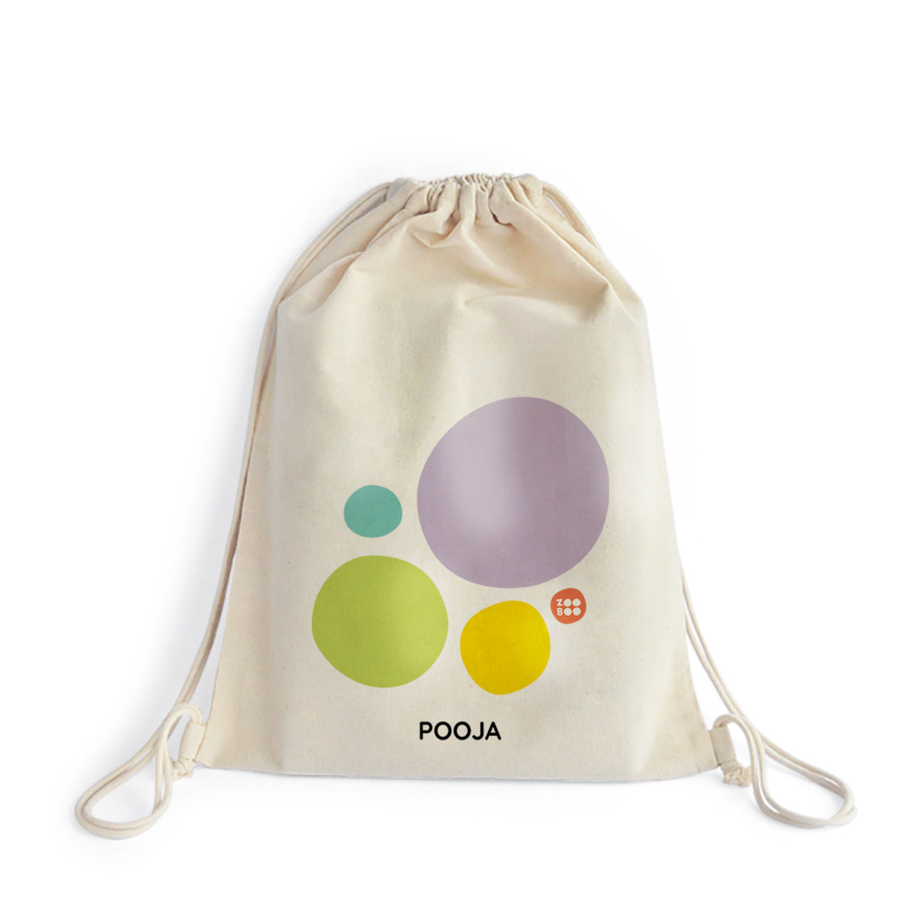 Personalized Drawstring Bag - Custom Drawstring Pouch Online | Zoomin