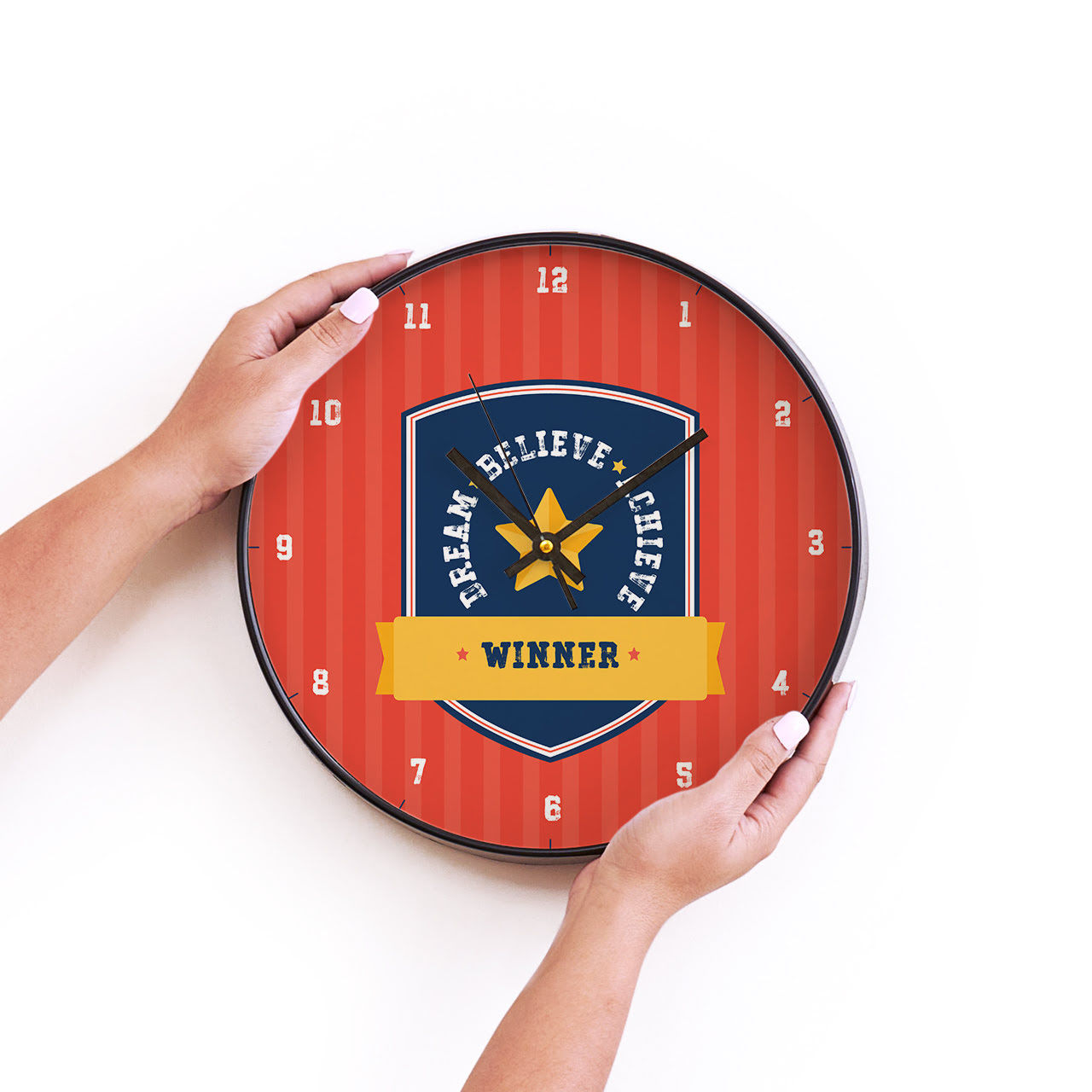 Children's Wall Clock Jersey Number | Zoomin