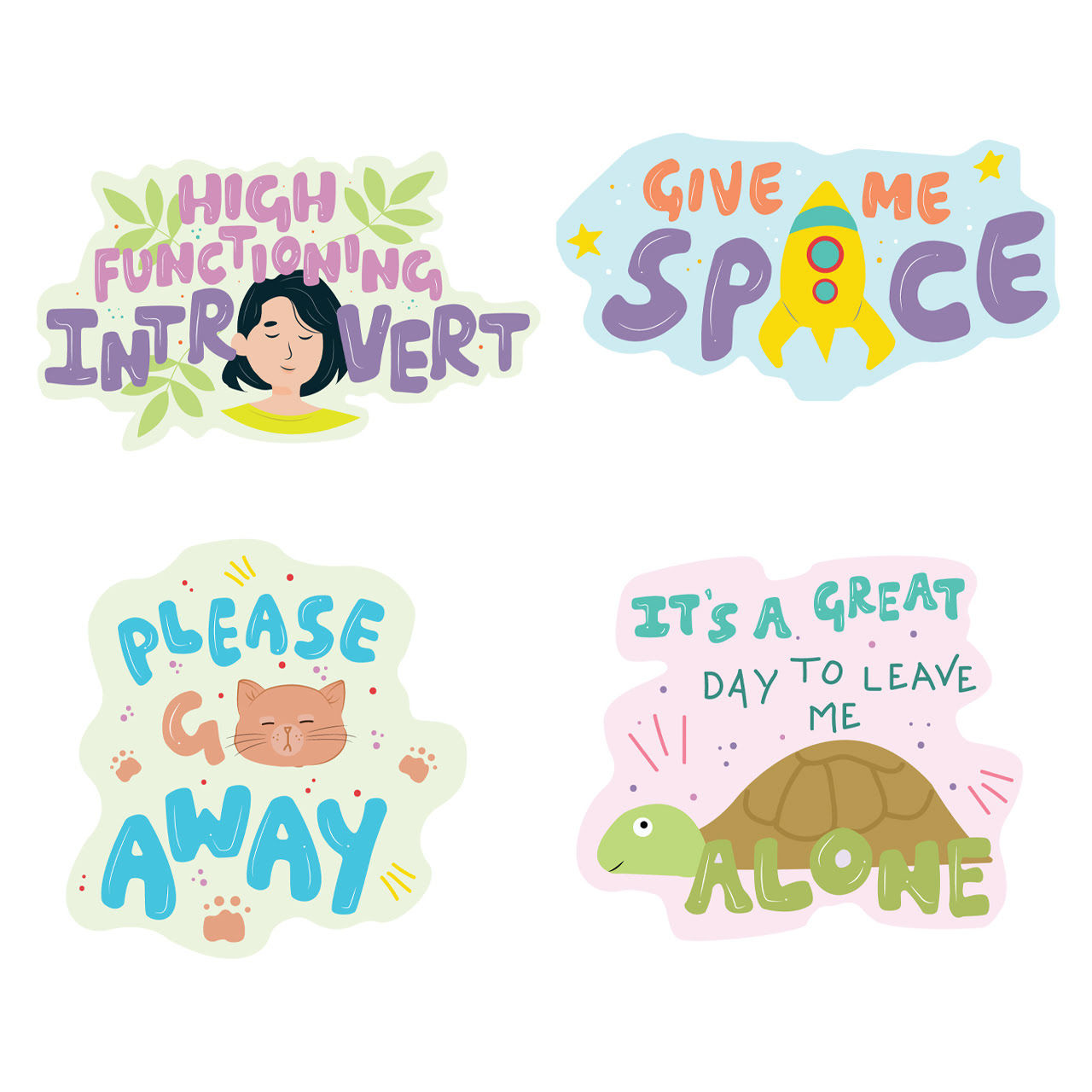 Buy Custom Laptop Stickers | Aesthetic Laptop Stickers