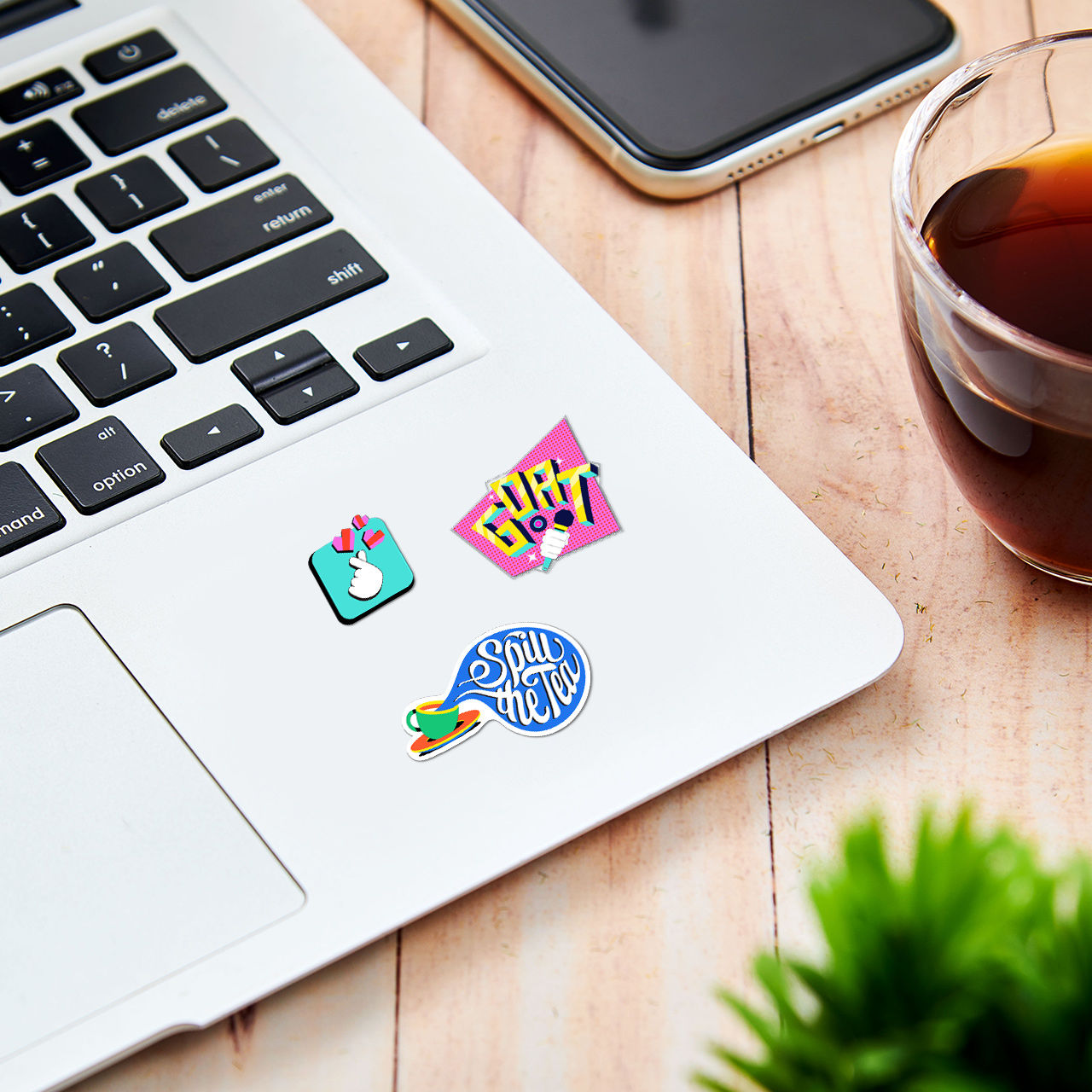 Vibe Check Laptop Stickers | Zoomin