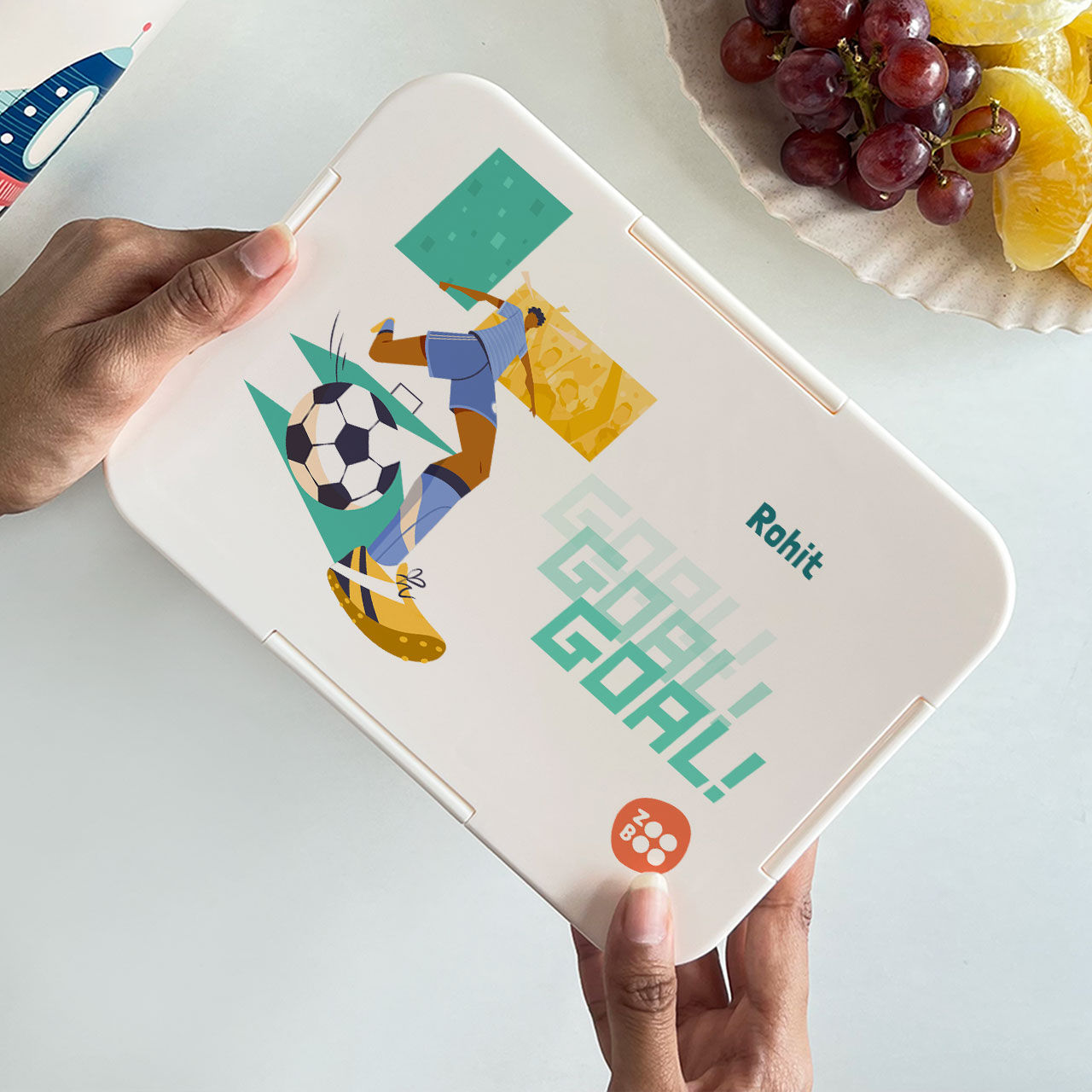 Football Goals Boy Bento Lunch Box | Zoomin