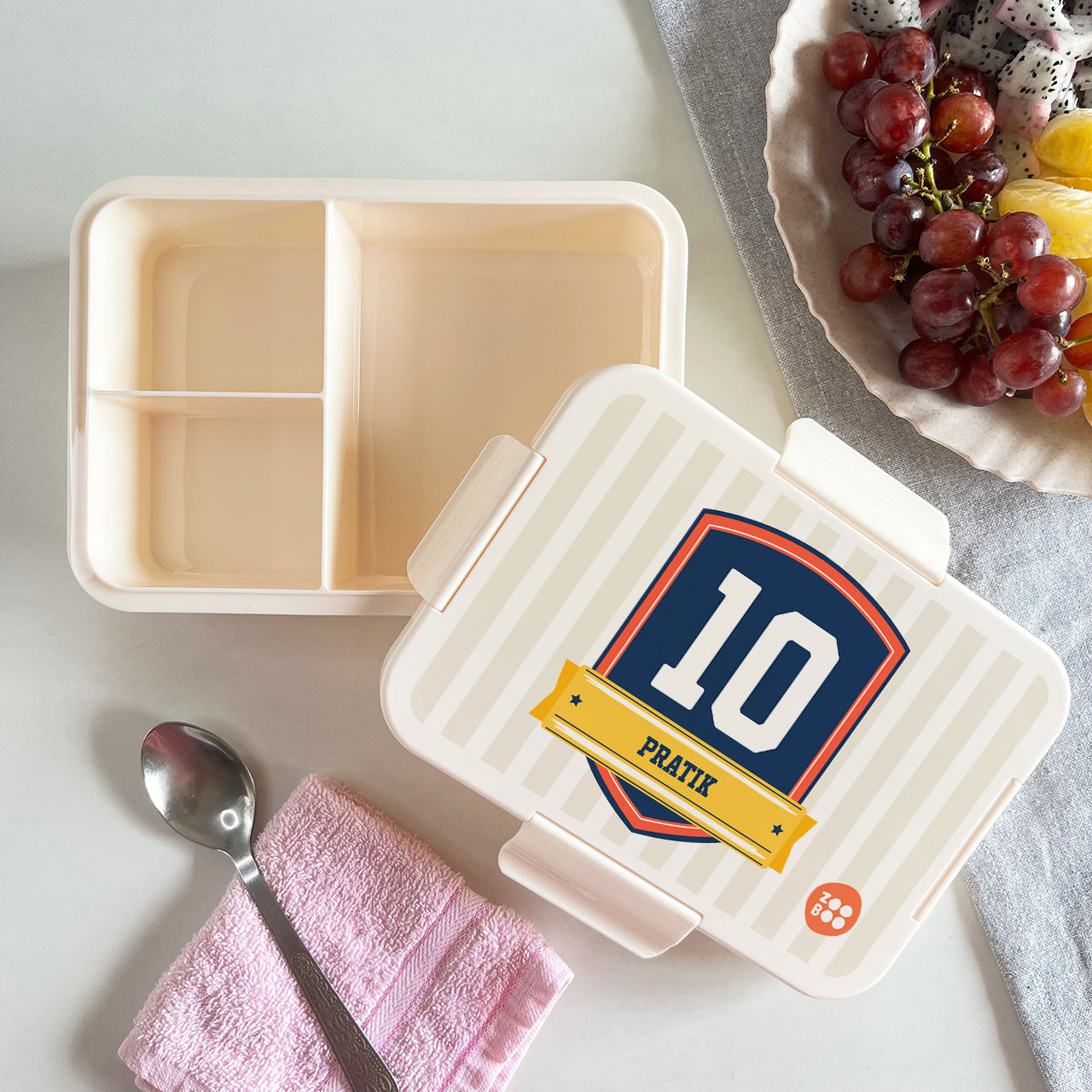 Jersey Number Bento Lunch Box | Zoomin