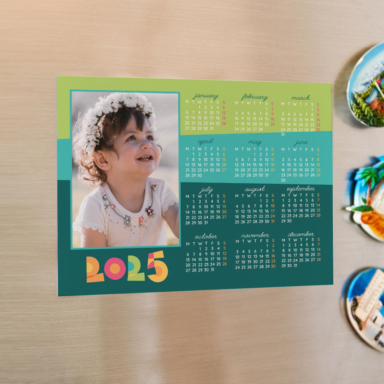 Funtastic Memories Photo Magnet Calendar | Zoomin